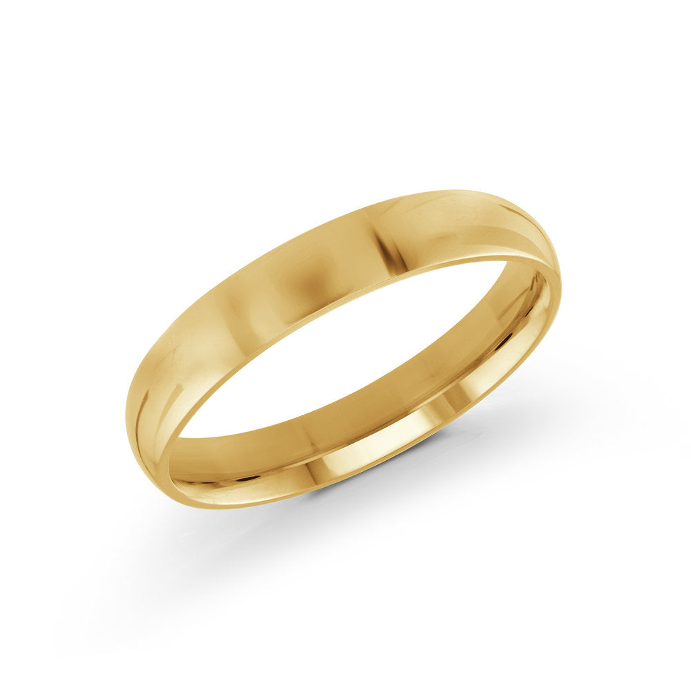 Yellow Gold 4mm Wedding Band | R.F. Moeller Jeweler