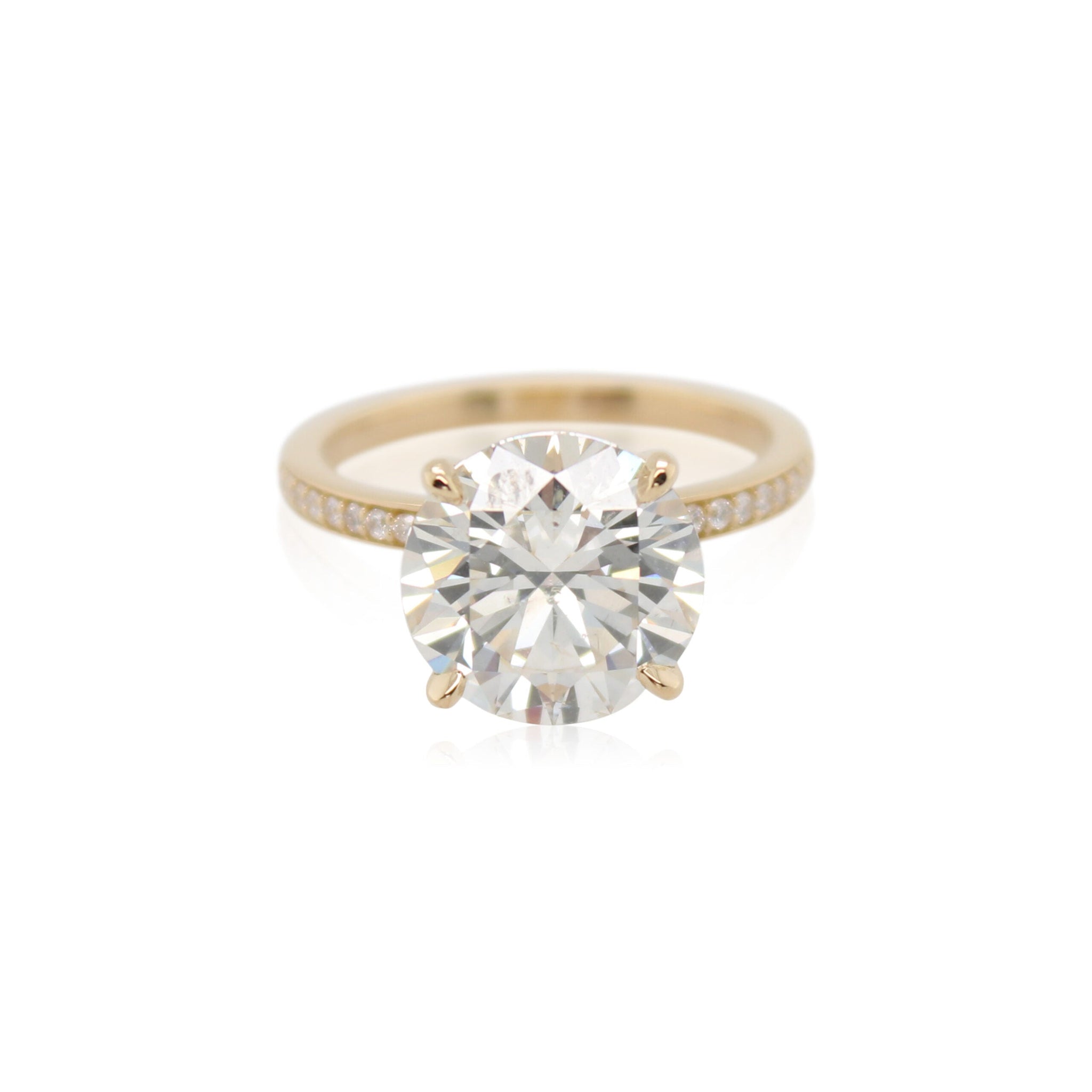 Diamond Hidden Halo Ring | R.F. Moeller Jeweler