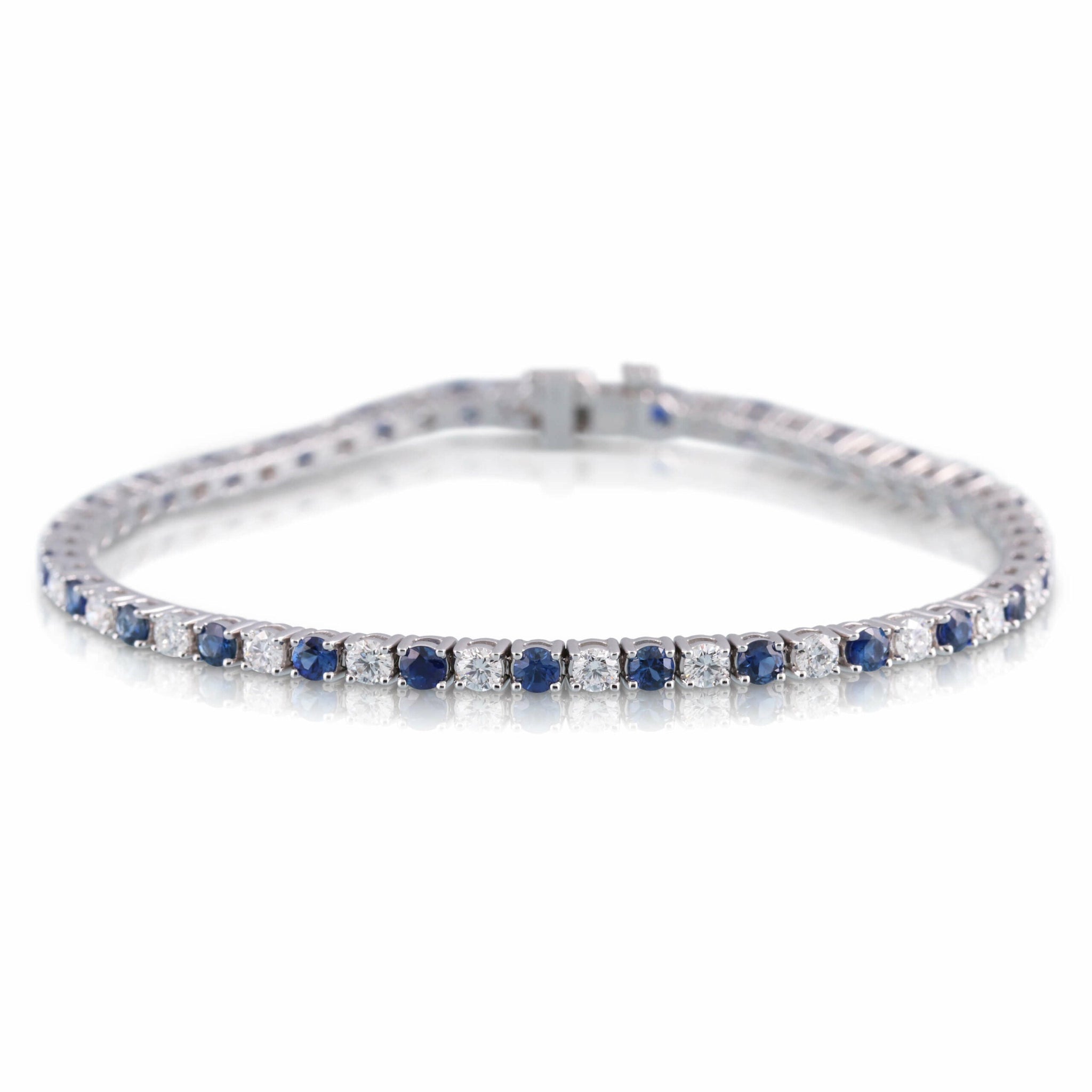 Sapphire and Diamond Bracelet | R.F. Moeller Jeweler