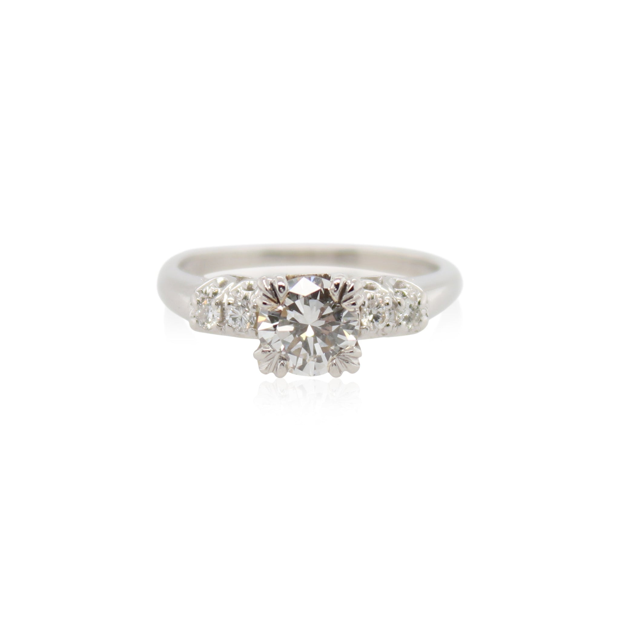 Platinum Diamond Engagement Ring | R.F. Moeller Jeweler