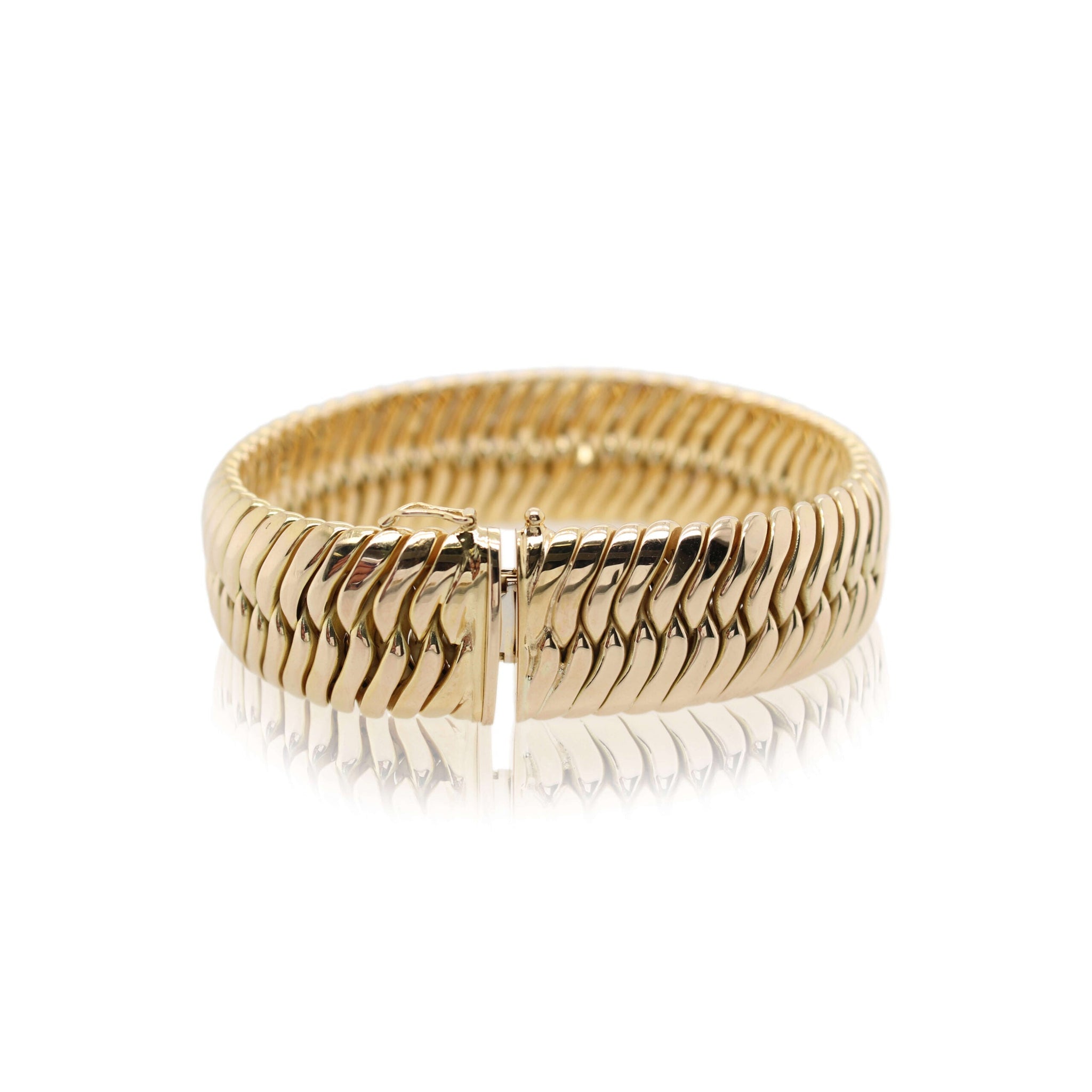 Flat Flex Wide Bracelet | R.F. Moeller Jeweler