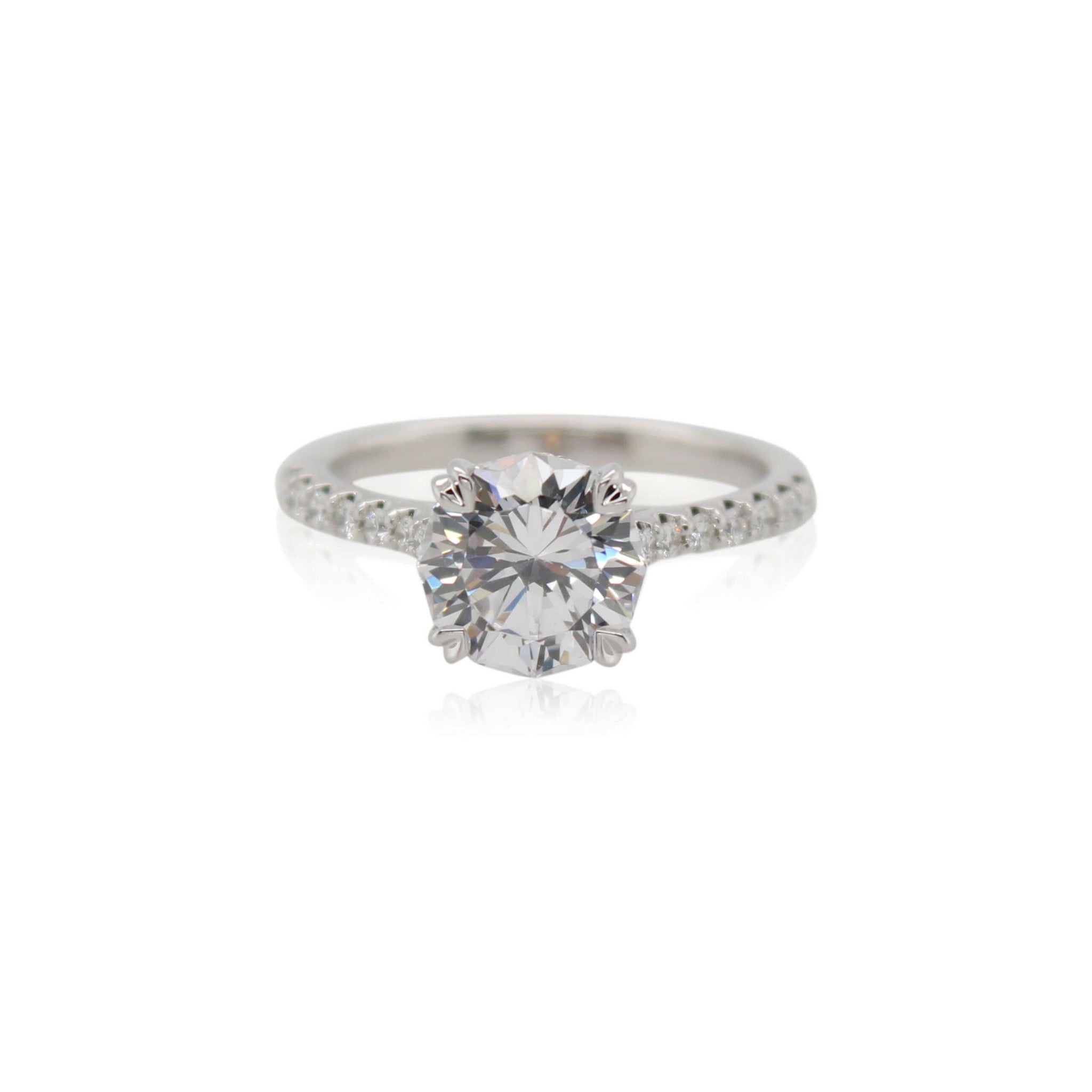 Hidden Diamond Engagement Ring | R.F. Moeller Jeweler