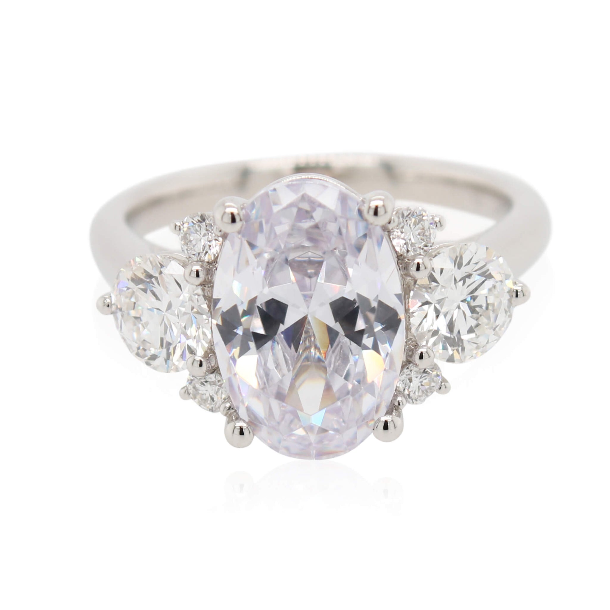 Diamond Accented Engagement Ring | R.F. Moeller Jeweler